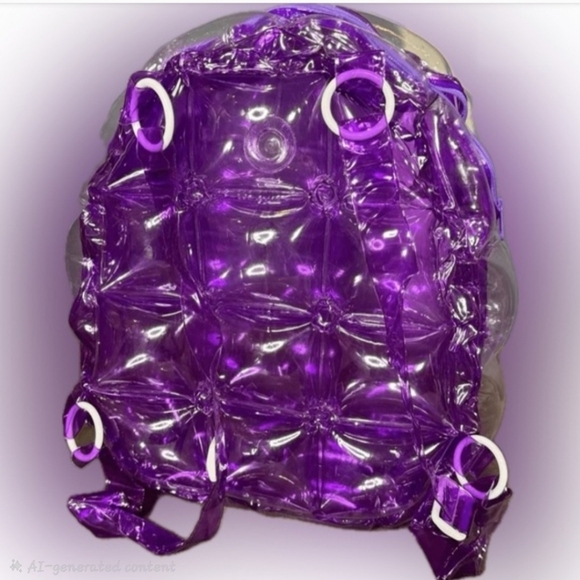 Bags | Bubble Backpack Vintage 199s Sealed In Original Package Purple ...